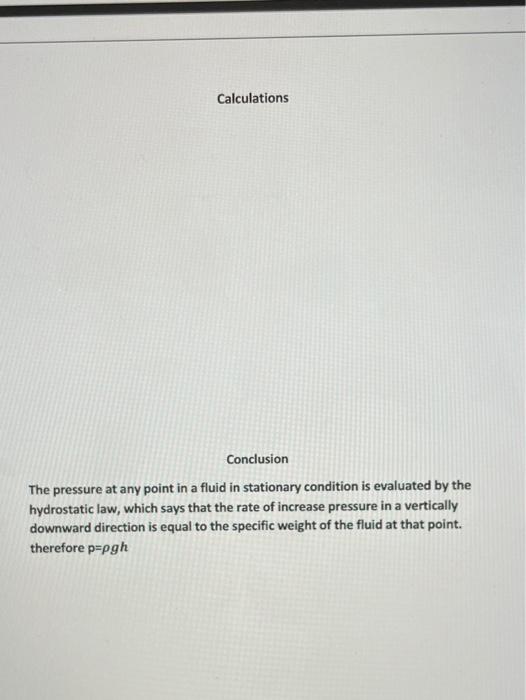 Solved i need an abstract, calculations for the table and | Chegg.com