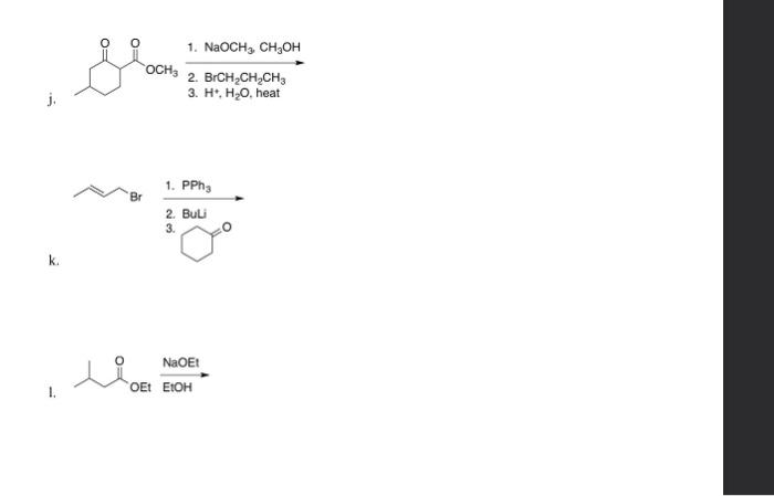 Synthesis: Draw the feature product of the following | Chegg.com