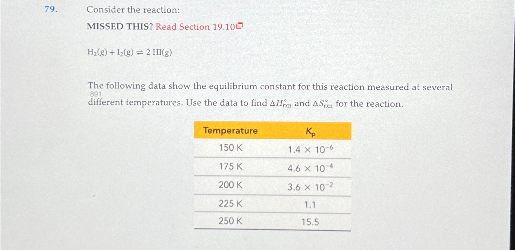 Solved Consider the reaction:MISSED THIS? Read Section | Chegg.com