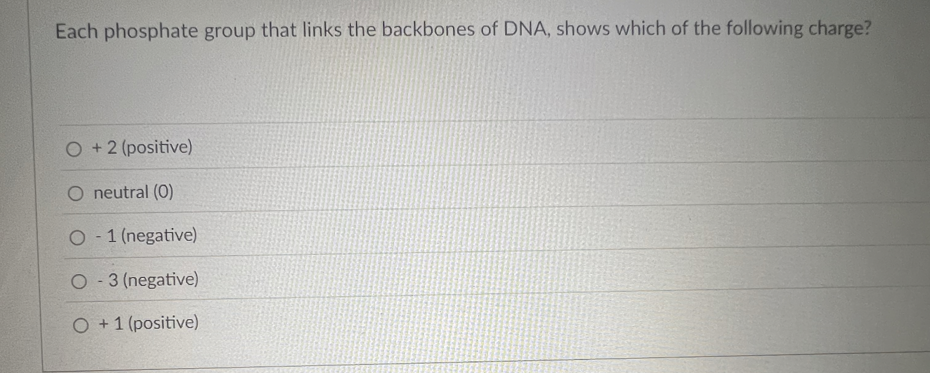 Solved Each phosphate group that links the backbones of DNA, | Chegg.com