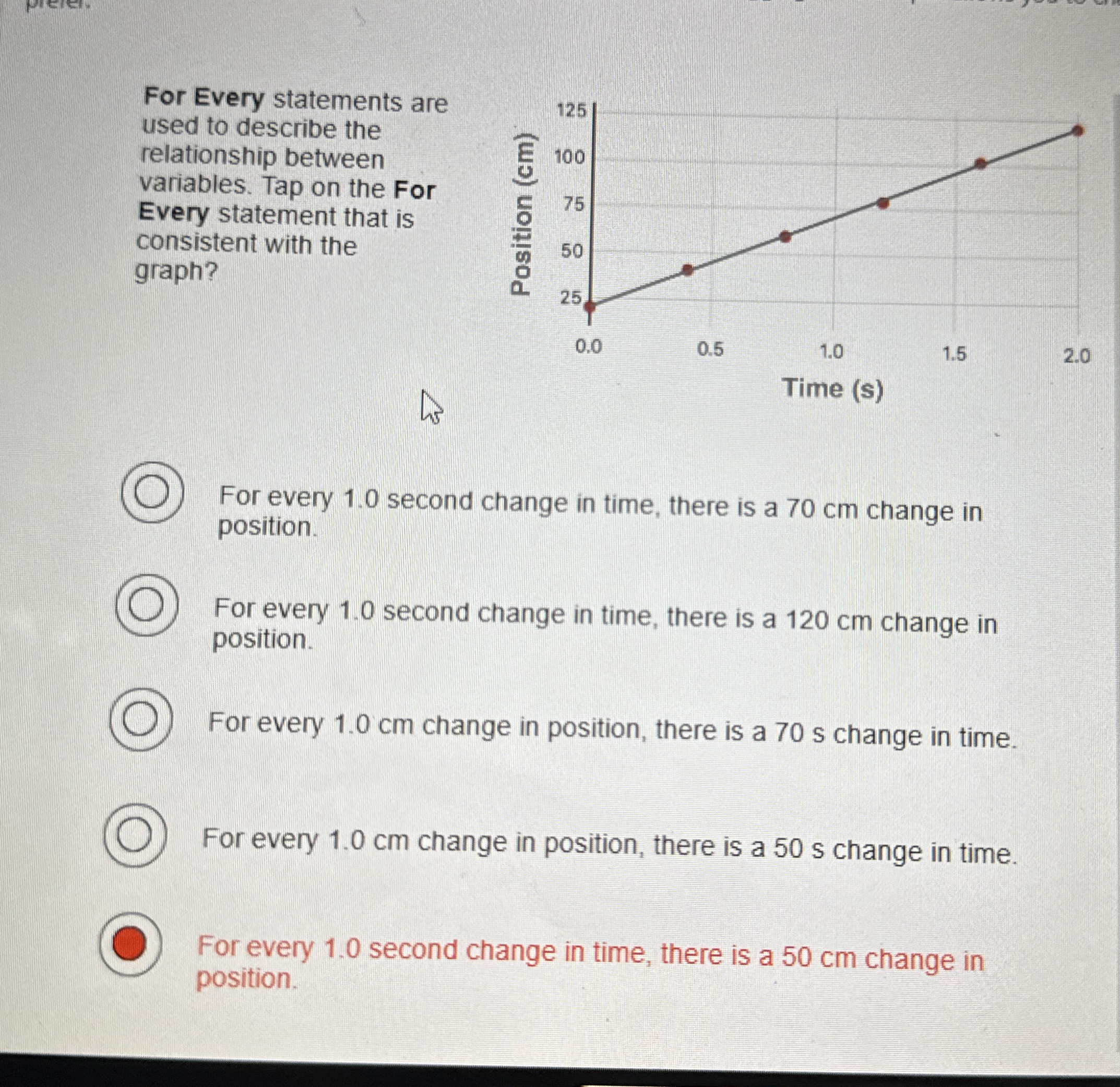 Solved For Every statements are used to describe the | Chegg.com