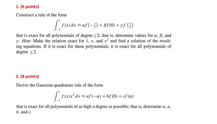 Solved Construct a rule of the form | Chegg.com