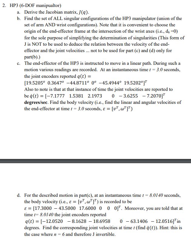 Solved Use MATLAB to complete the 3 ﻿problems given below. | Chegg.com