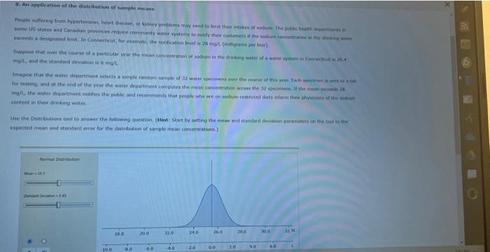 Solved 4. An applicwtisn of the thistributien of sampte | Chegg.com