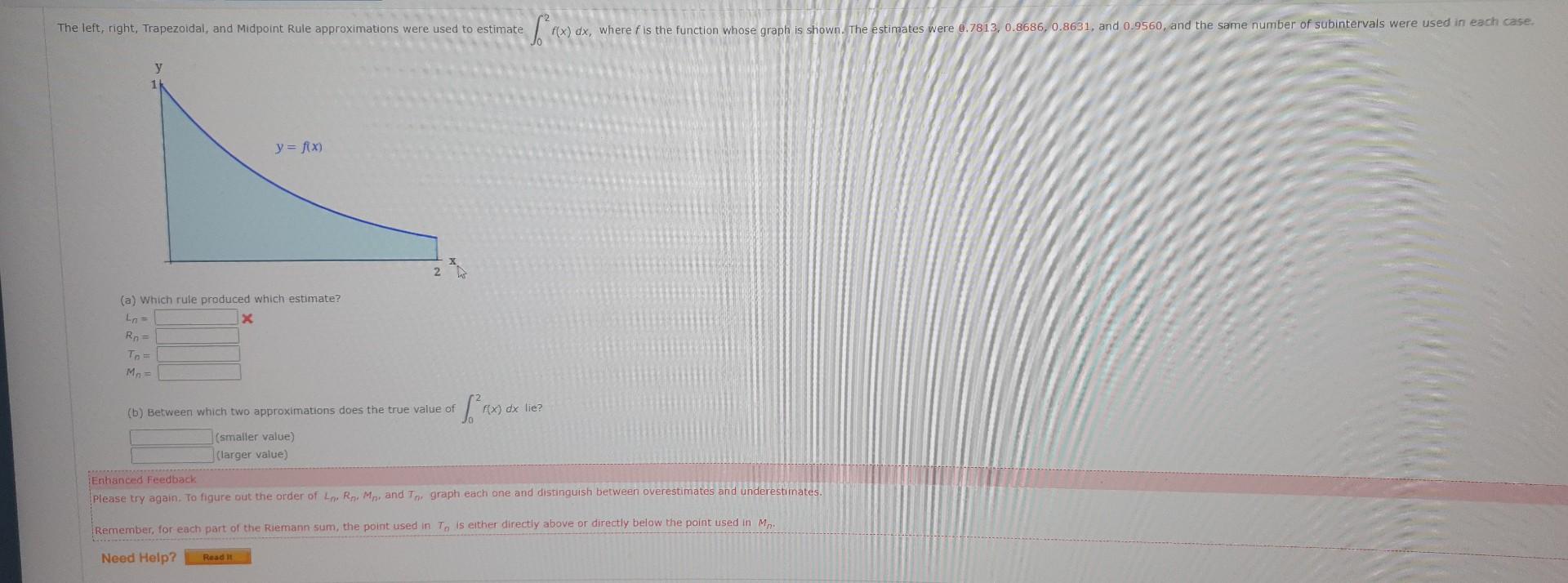 Solved ∫02f(x)dx lie? | Chegg.com
