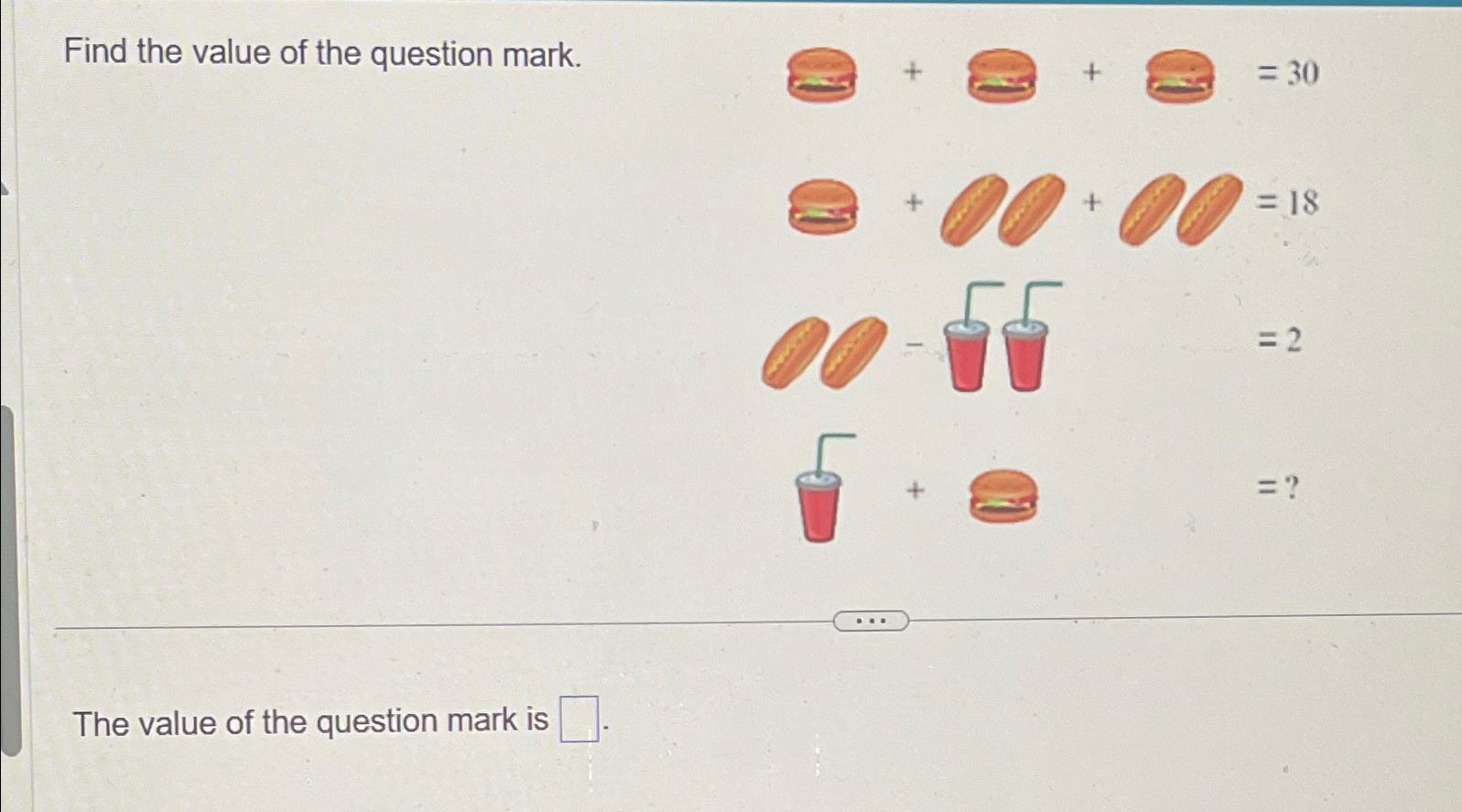 Solved Find the value of the question | Chegg.com