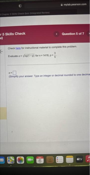 Solved Check here for instructional material to complete | Chegg.com