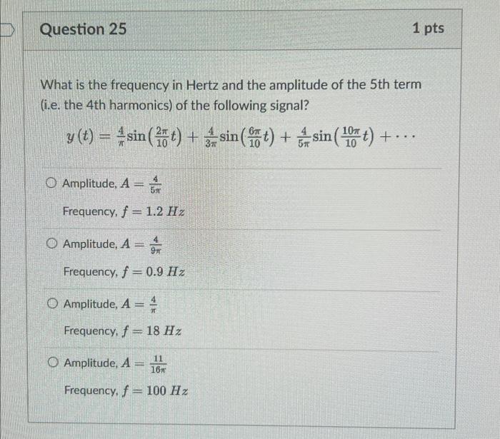Solved Question 15 1 pts Given the lumped parameter model of | Chegg.com