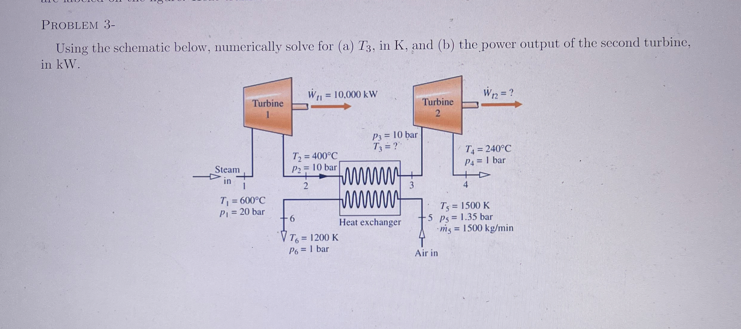 Solved PROblem 3-Using the schematic below, numerically | Chegg.com