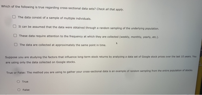 Solved Which of the following is true regarding | Chegg.com