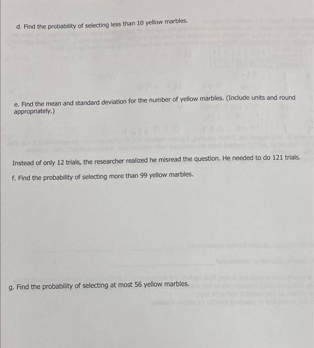 Solved Example 2: A container has 2 blue marbles, 1 green | Chegg.com