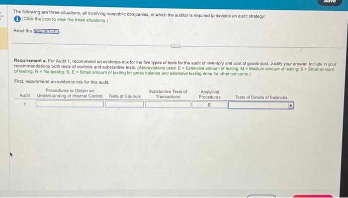 Solved More info 1. The client has inventory at | Chegg.com