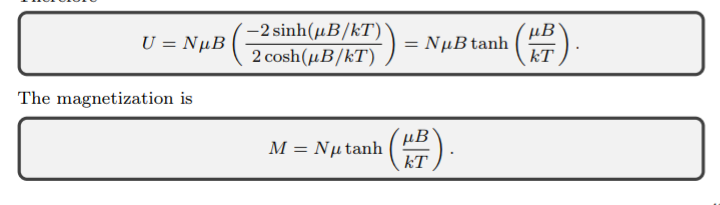 Solved 1.1) Consider a two-state paramagnet consisting of | Chegg.com