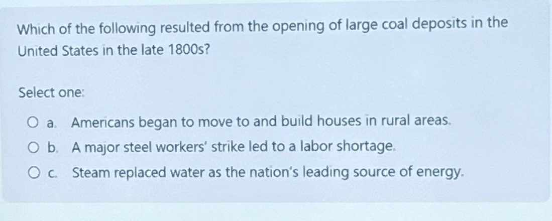 Solved Which of the following resulted from the opening of | Chegg.com