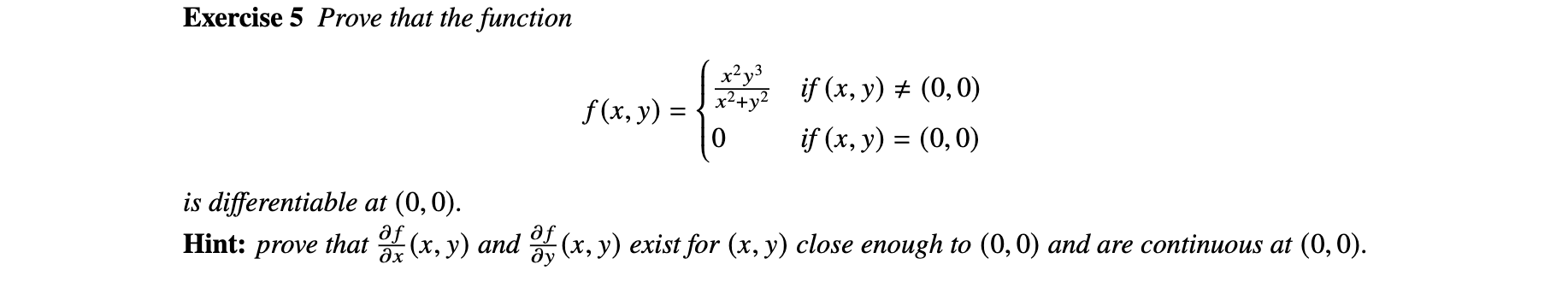 Solved Exercise 5 Prove that the | Chegg.com Solved Exercise 5 Prove that the | Chegg.com
