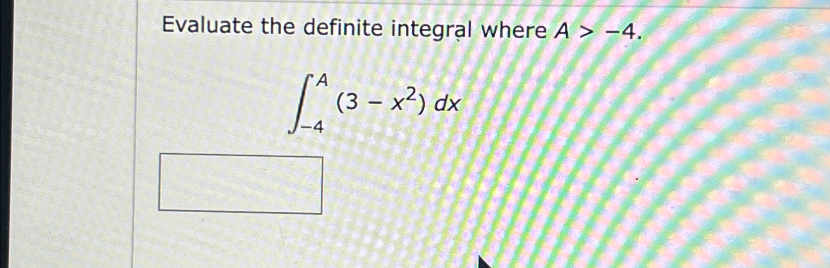 Solved Evaluate the definite integral where | Chegg.com