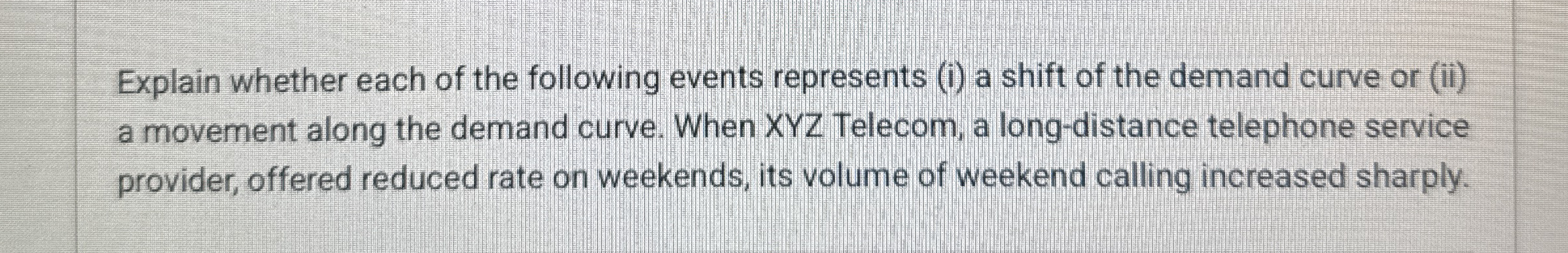 Solved Explain whether each of the following events | Chegg.com