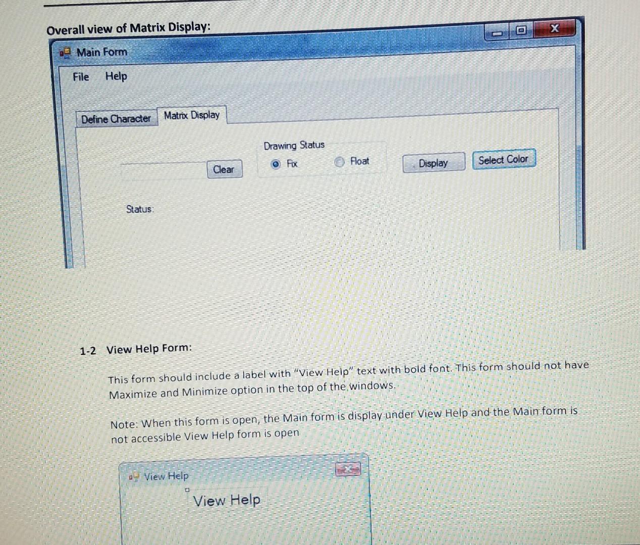 Create a new Windows Application project (with any | Chegg.com