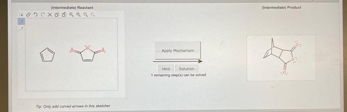 Solved arrow pushing mechanism in one step to complete this | Chegg.com