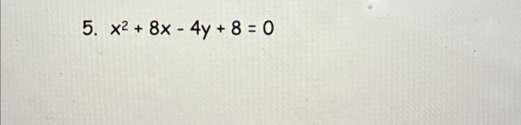 Solved Convert each equation to standard form by completing | Chegg.com