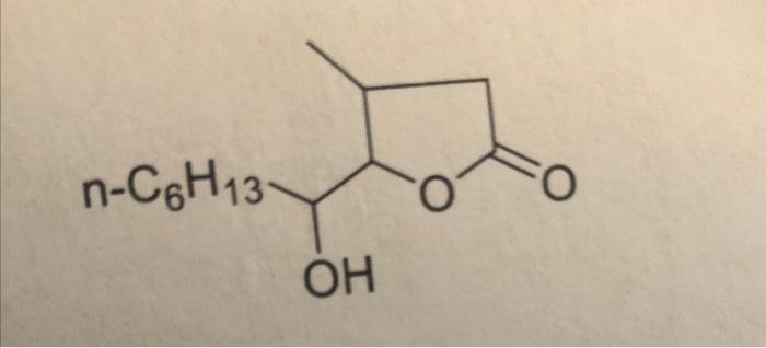 Solved n-C6H13 ОН | Chegg.com