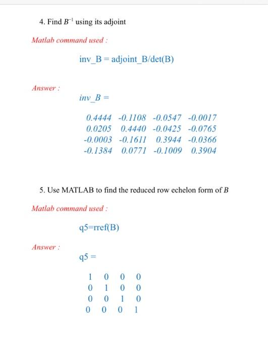 Solved this is a MATLAB project. please do ONLY the last | Chegg.com