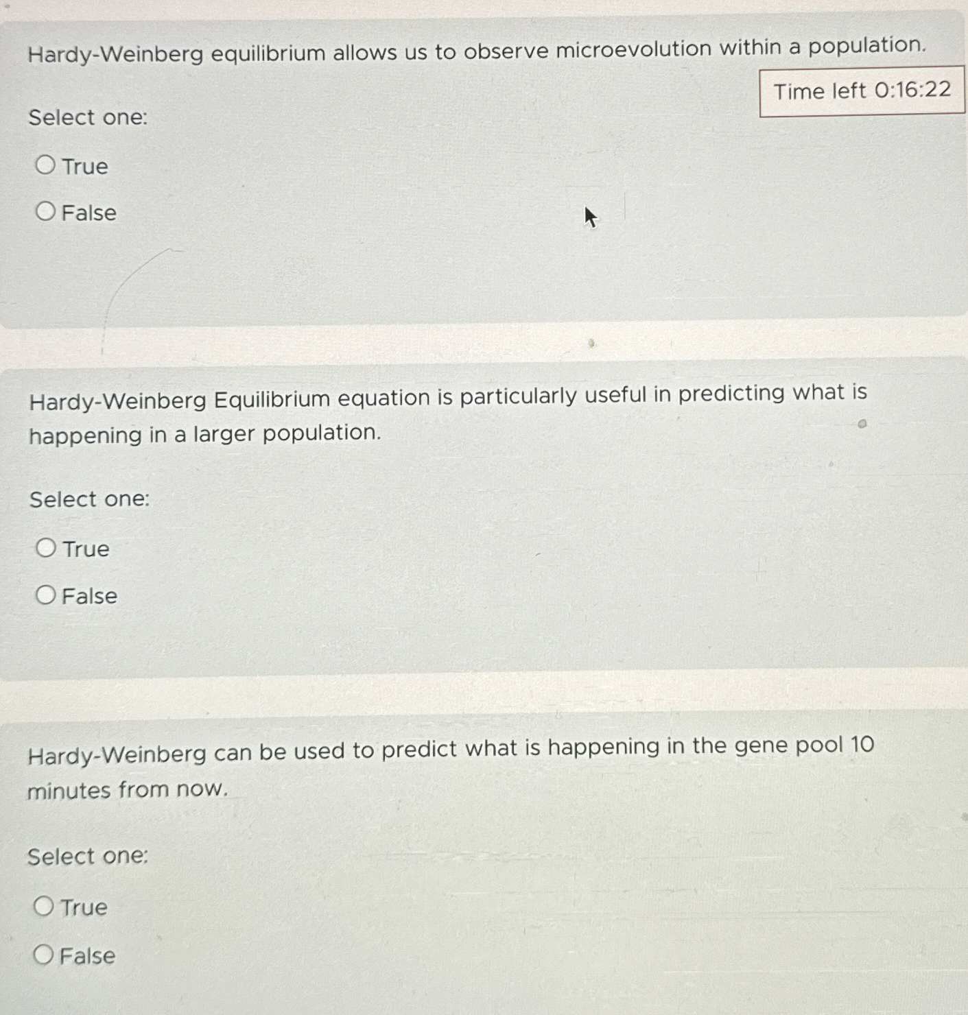 Solved Hardy-Weinberg equilibrium allows us to observe | Chegg.com