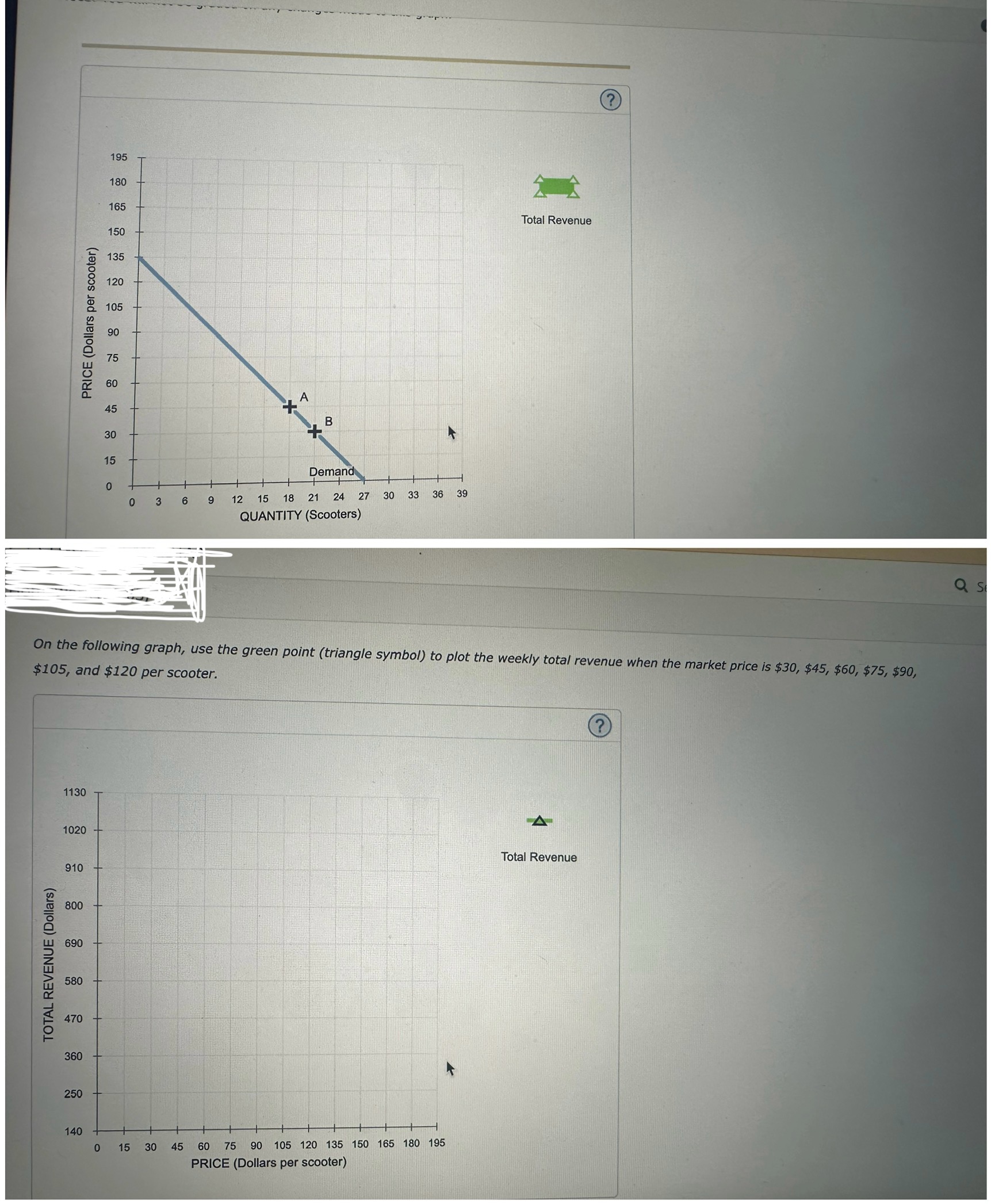 Solved 6. ﻿Elasticity and total revenueTOP PICTURE: The | Chegg.com