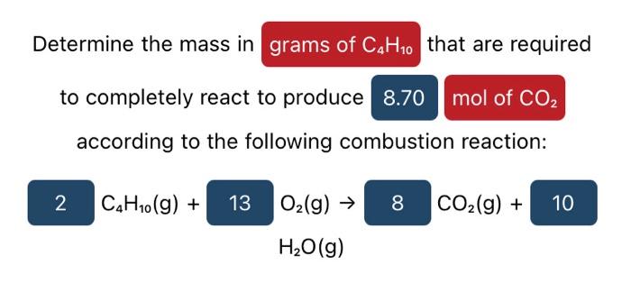 Solved Determine the mass in that are required to completely | Chegg.com