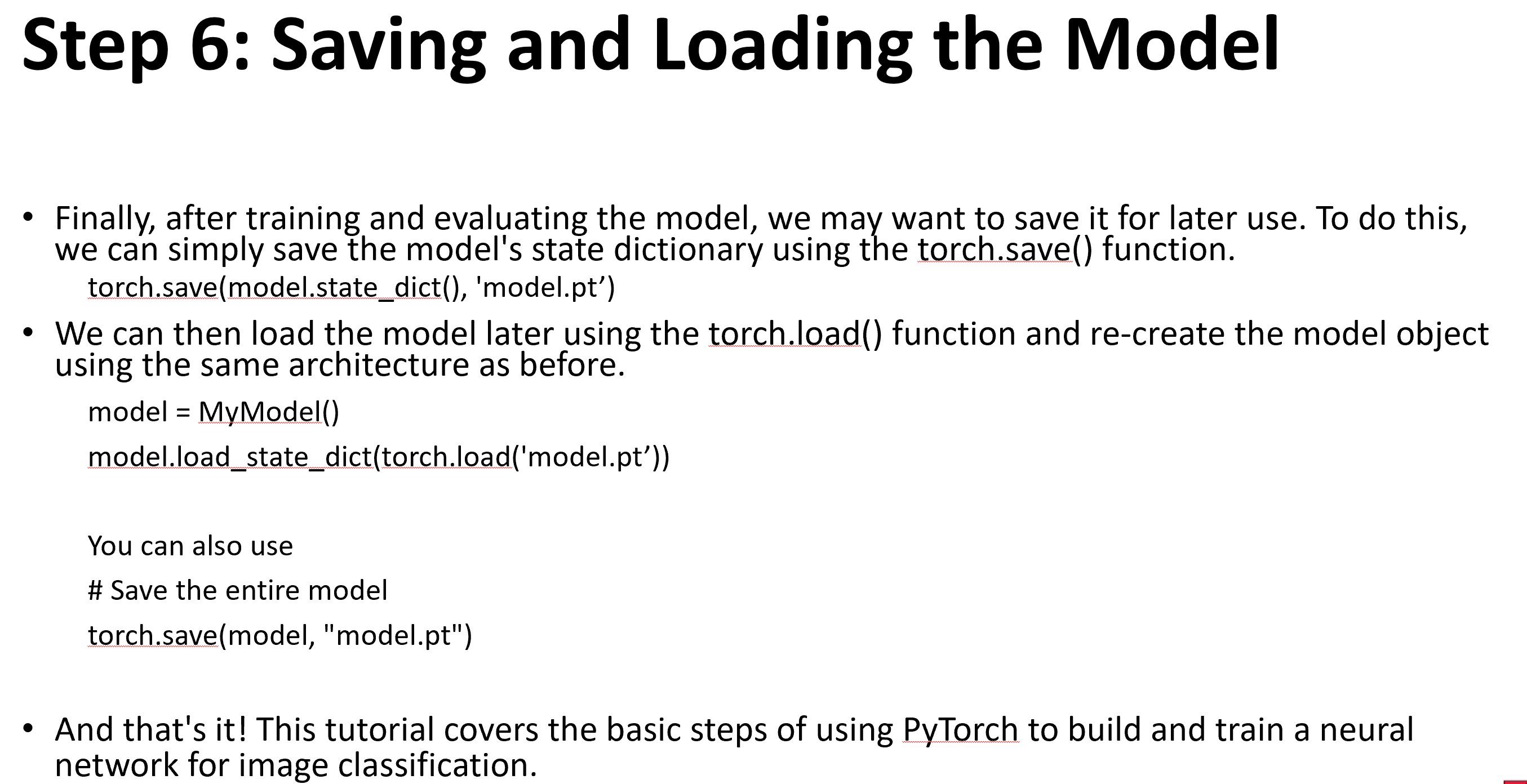 Solved Please Follow Pytorch Tutorial Youll Submit A 