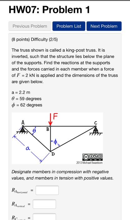 Solved Hw07 Problem 1 Previous Problem Problem List Next 6033
