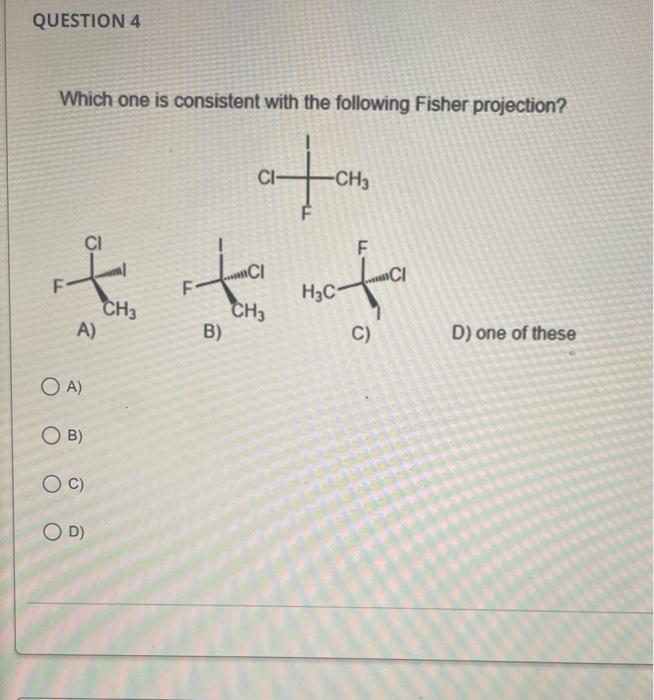 Solved Which one is consistent with the following Fisher | Chegg.com