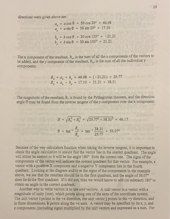 Experiment 3 Vectors and Forces Introduction In this | Chegg.com