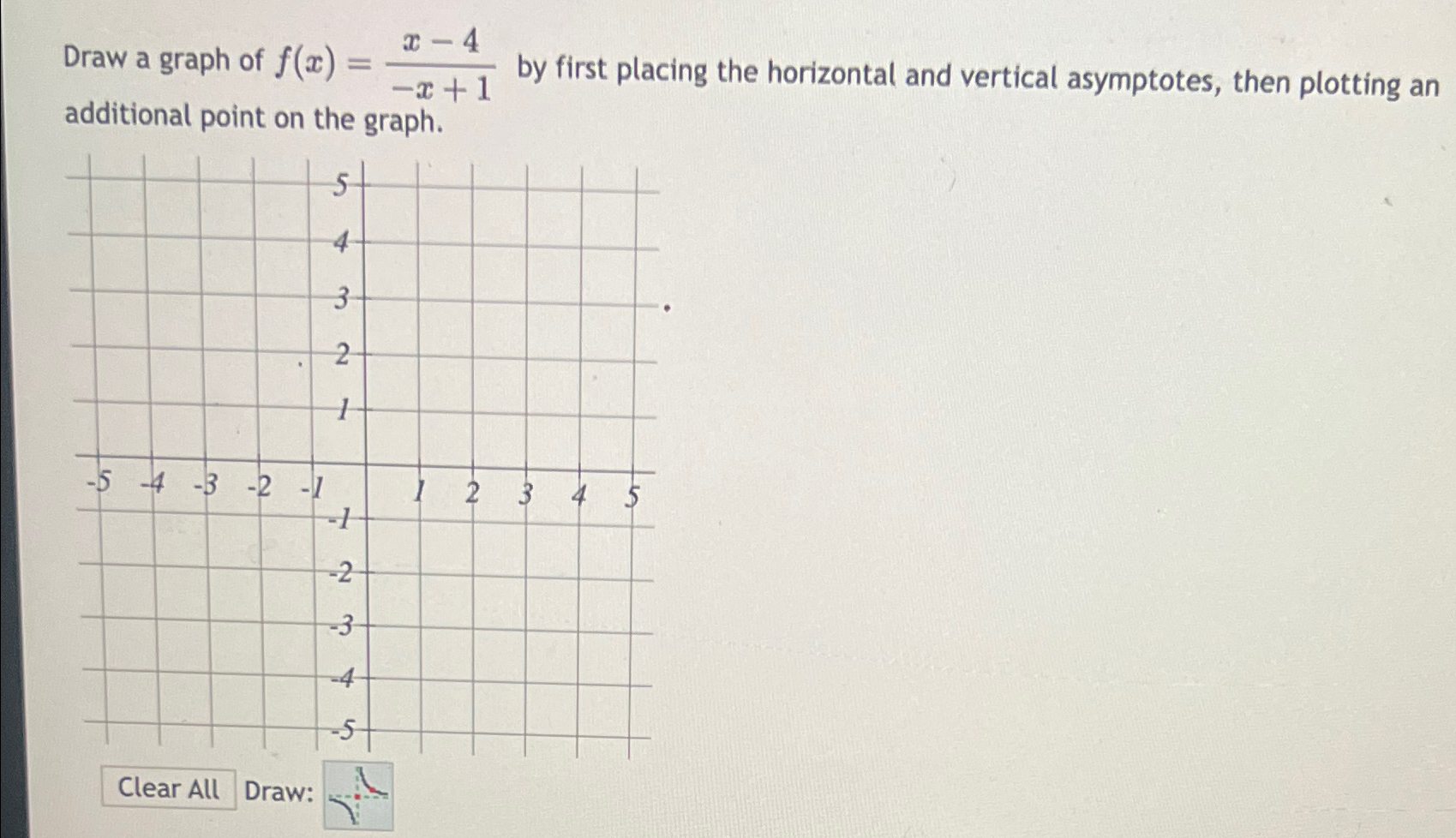 Solved Draw a graph of f(x)=x-4-x+1 ﻿by first placing the | Chegg.com