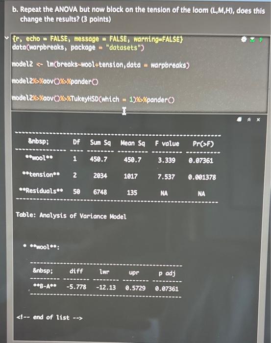 Solved can you do part B only part A is done for you | Chegg.com