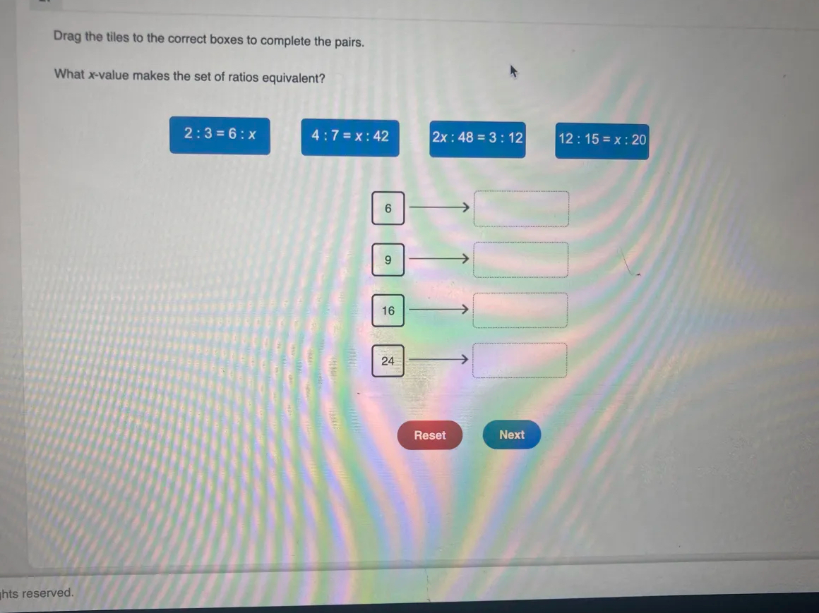 Solved Drag the tiles to the correct boxes to complete the | Chegg.com
