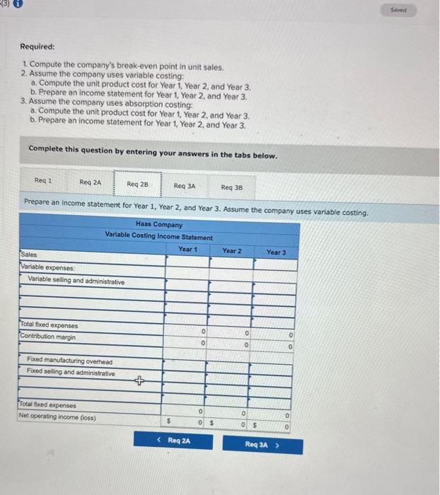 Solved Problem 6-18 (Algo) Variable and Absorption Costing | Chegg.com