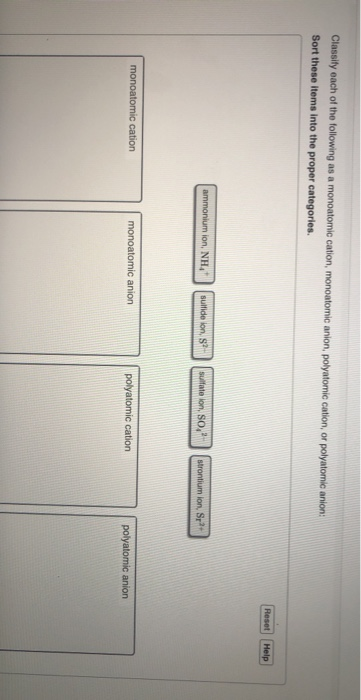Solved Classiły each of the following as a binary ionic | Chegg.com