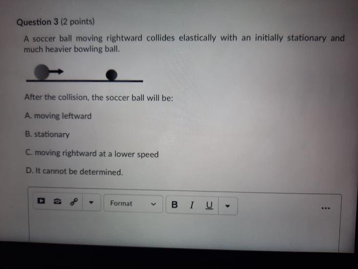 Solved Question 5 (2 points) An object is moving eastward at | Chegg.com