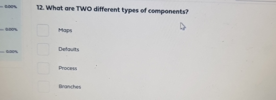Solved in boomi What are TWO different types of | Chegg.com