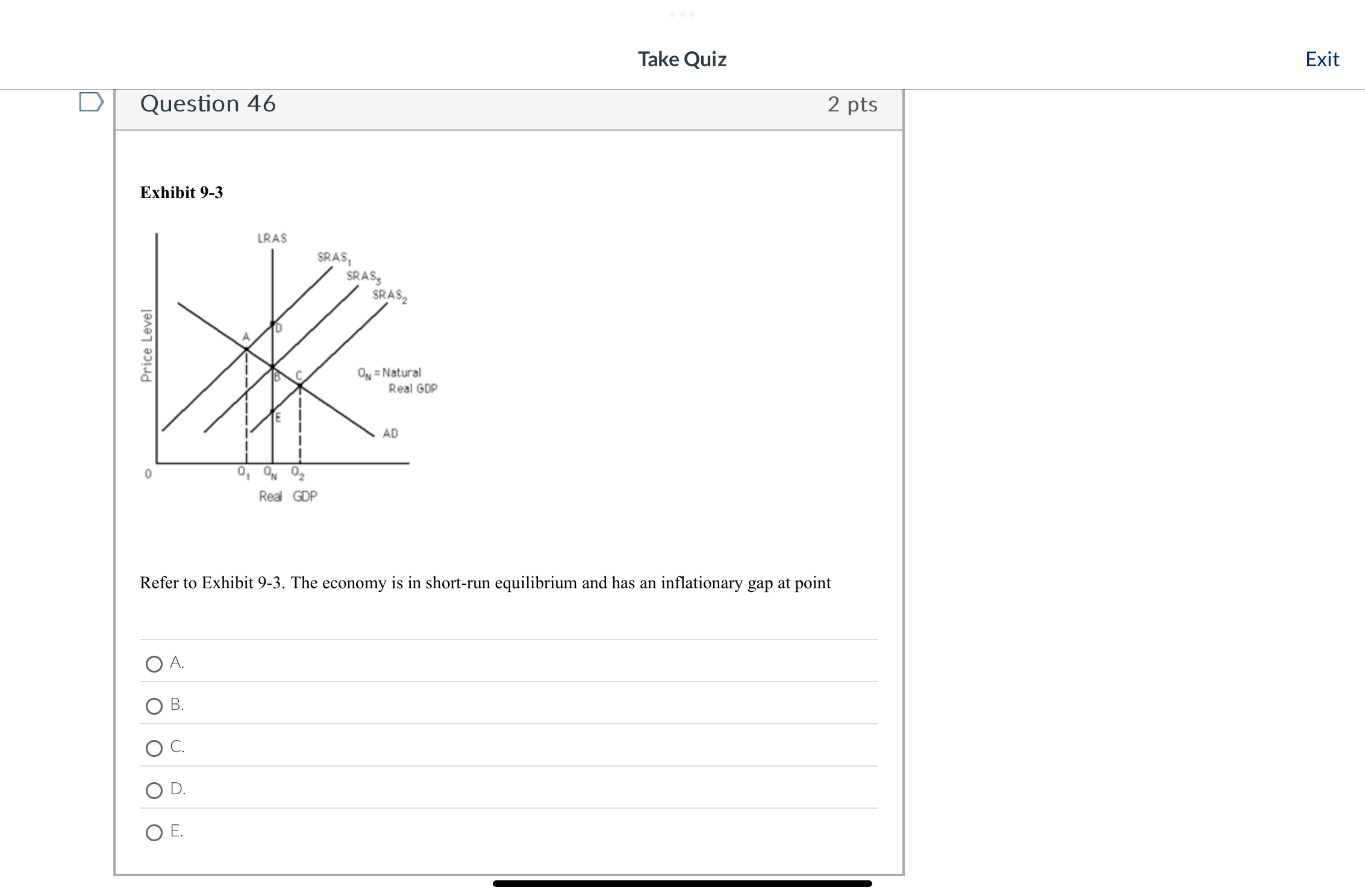 Solved Question 46Exhibit 9-3Refer to Exhibit 9-3. The | Chegg.com Solved Question 46Exhibit 9-3Refer to Exhibit 9-3. The | Chegg.com