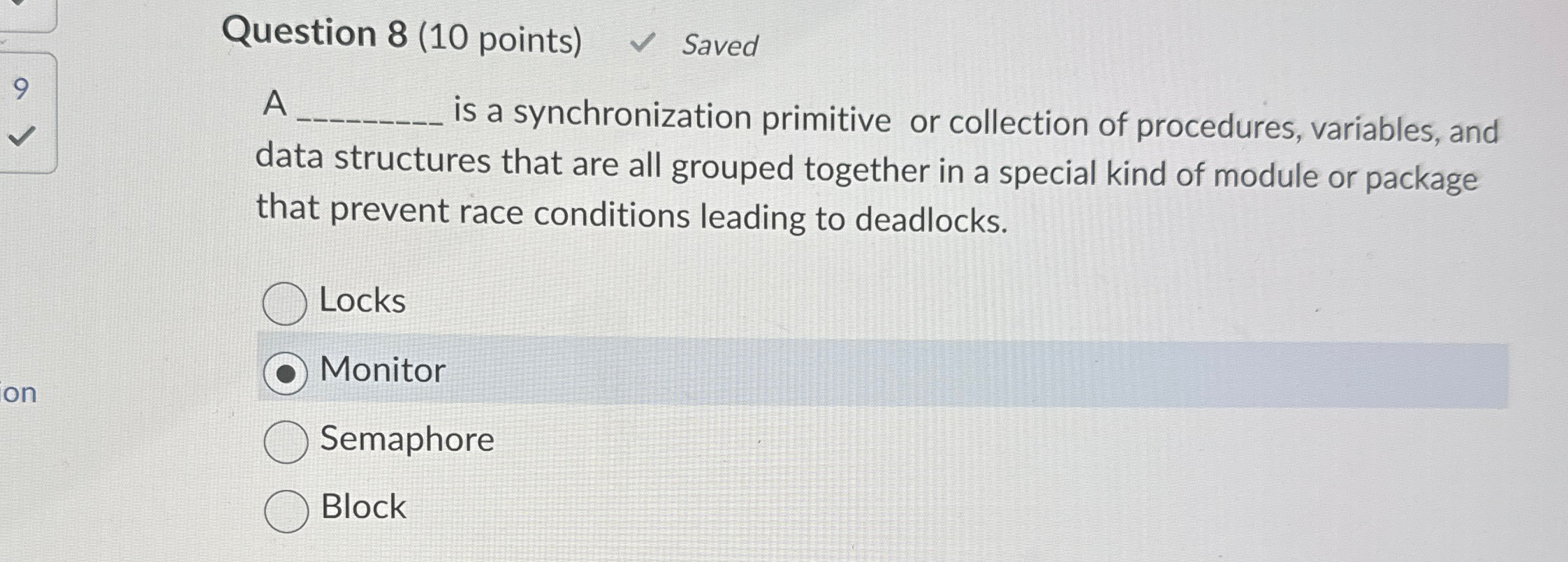 Solved Question 8 (10 points) SavedA is a | Chegg.com Solved Question 8 (10 points) SavedA is a | Chegg.com