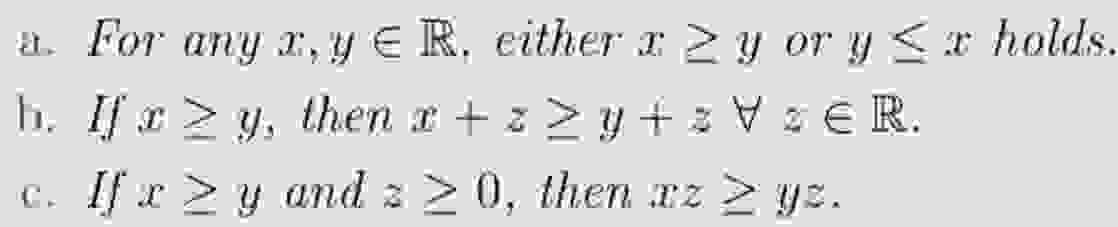 Solved Real Analysis. Prove For any x,y in R, either x≥y | Chegg.com Solved Real Analysis. Prove For any x,y in R, either x≥y | Chegg.com