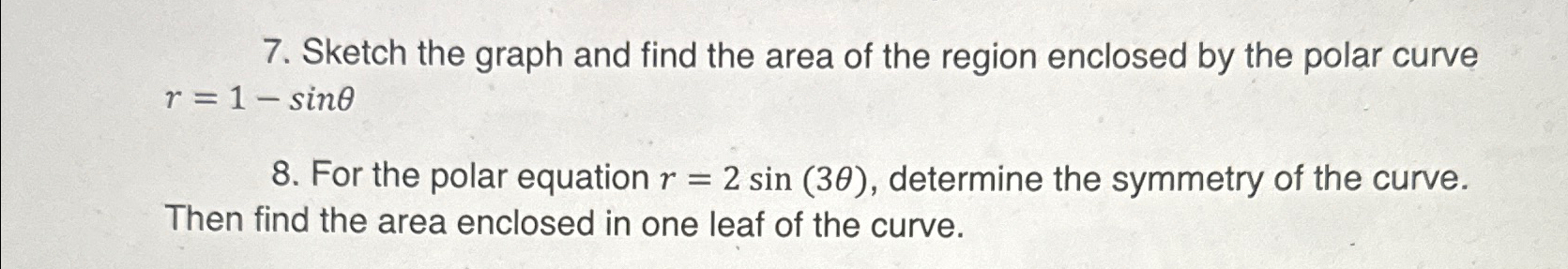 Solved Sketch the graph and find the area of the region | Chegg.com