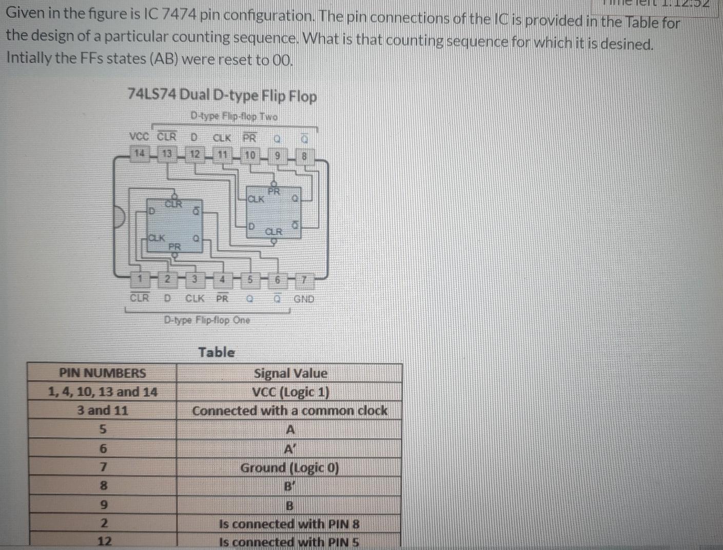 Ic 7474 Pin Diagram Hugely Sale | brunofuga.adv.br