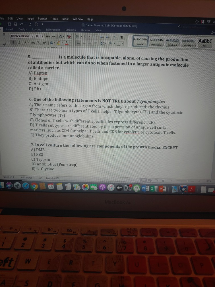 Solved File Edit View Insert Format Tools Table Window Help 8955