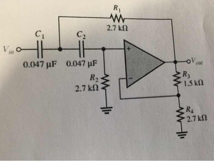 Solved What kind of filter? What is the roll-off | Chegg.com