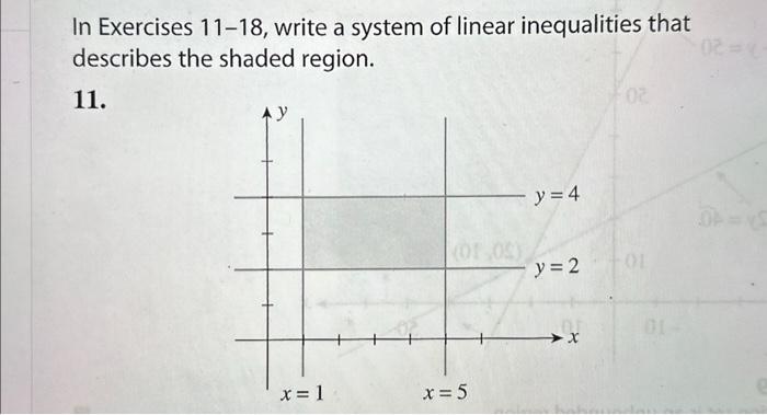 Solved In Exercises 11-18, write a system of linear | Chegg.com Solved In Exercises 11-18, write a system of linear | Chegg.com