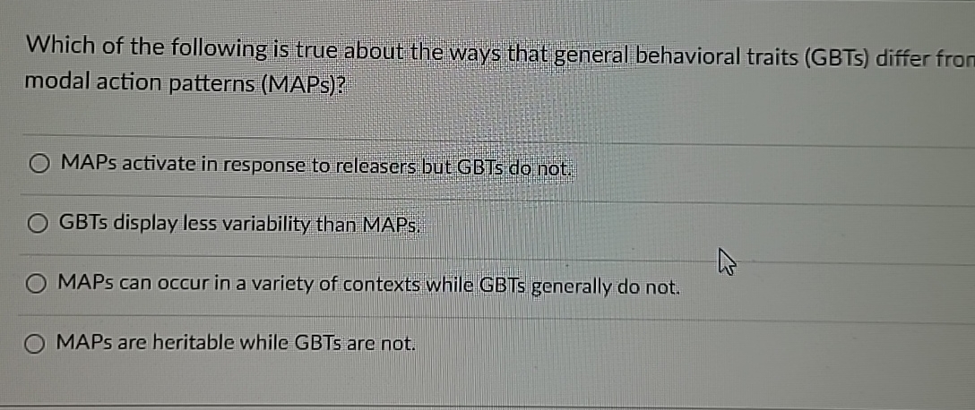 Solved Which of the following is true about the ways that | Chegg.com