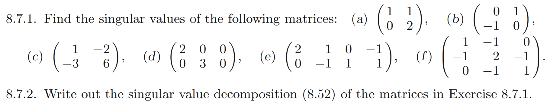 Solved Do part F for 8.7.1 ﻿and use part F for 8.7.2 | Chegg.com
